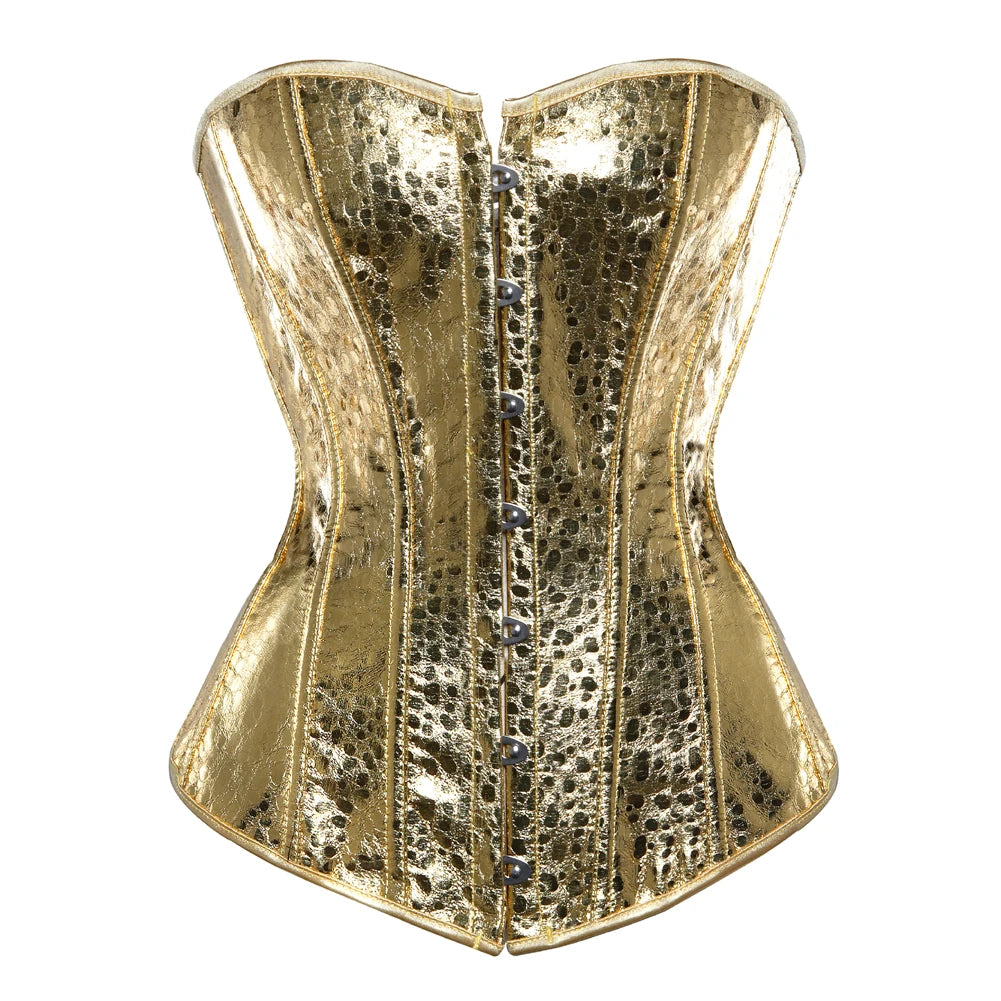 Corset Metalic Femme | Bustier Métallique - Plusieurs Couleurs Metal