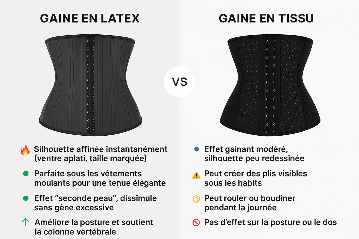 2 Achetées = 1 Offerte | Gaine en Latex Ventre Plat Femme